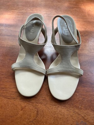Pancaldi 1888 Size 7B Beige Heels Sandals Womens Shoes | eBay