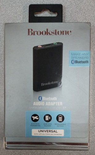 Brookstone Bluetooth Audio Adapter -Transmitter & Receiver () for sale ...