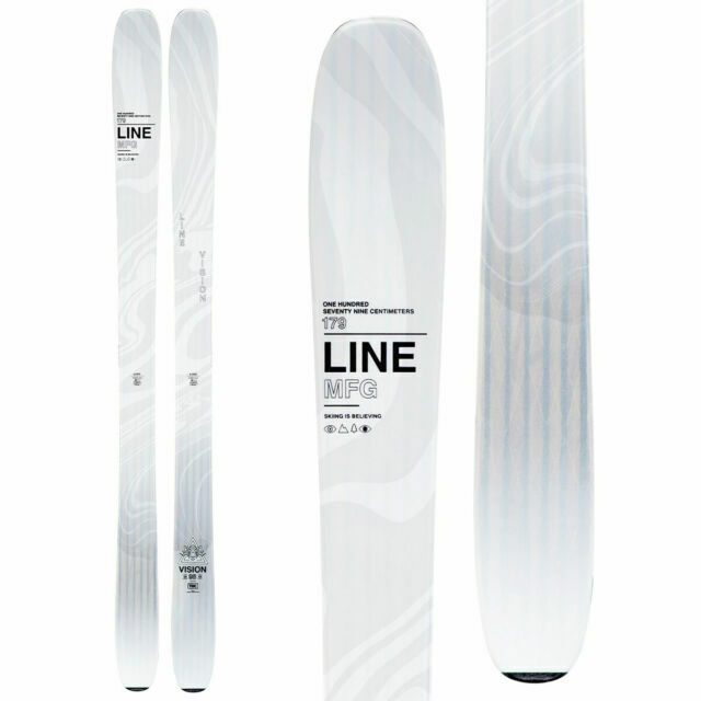 Line Vision 98 (2020) 186cm Downhill Skis - White (A190300601186) for ...