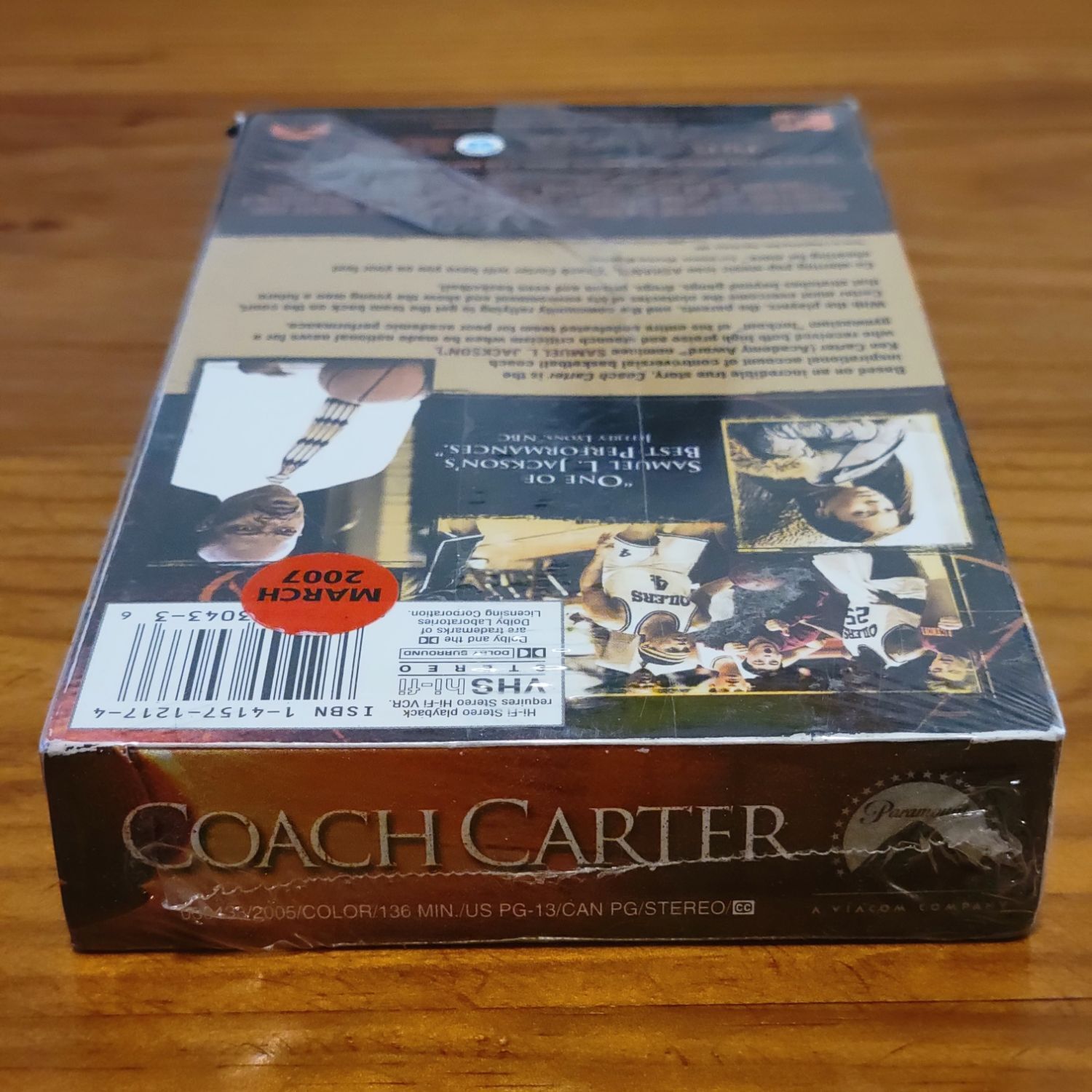 Coach+Carter+VHS+Movie+VCR+Video+Tape+Samuel+L.+Jackson for sale online ...