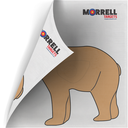 Morrell NASP-IBO Bear Two Sided Lifesize Target Face | eBay