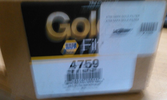 GENUINE OEM NAPA GOLD 4759 HYDRAULIC FILTER BASE FAST 24759 OB1314 for ...