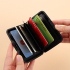 Mens Womens Plastics Credit Card Slot Anti-Theft Wallet Small Card ...