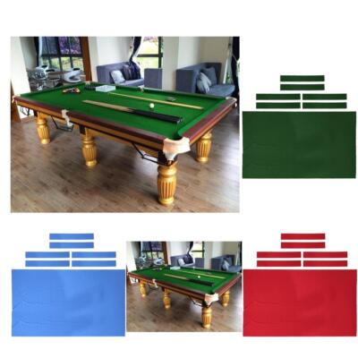 Premium 9ft Pool Table Felt Cloth Cover Repair Maintain Billiards ...