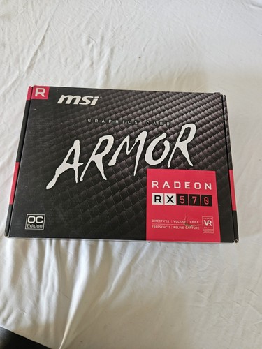 MSI AMD Radeon RX 570 8GB GDDR5 Graphics Card - R570AR8C | eBay