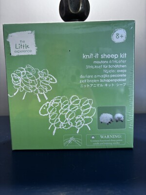 The Little Experience Knit-it Sheep Kit All Supplies to Make 2 Sheep ...