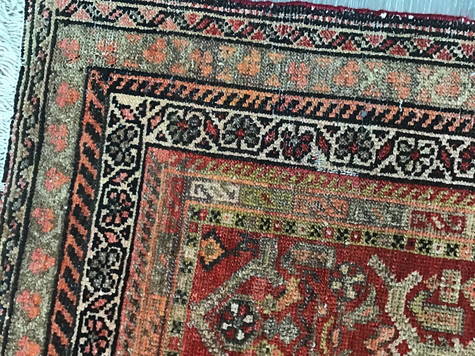 Over Hundreds year old 5'11" x 13' hand knotted Malayer Rug | eBay