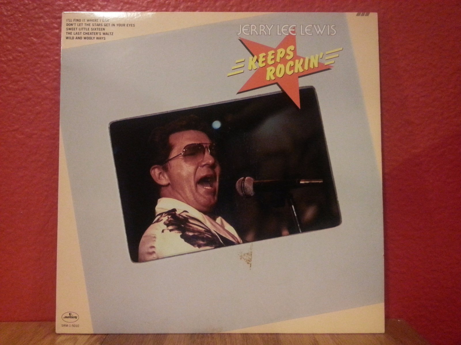 Keeps Rockin' JERRY LEE LEWIS Lp ~ Mercury ‎SRM-1-5010 A1/B2 | eBay