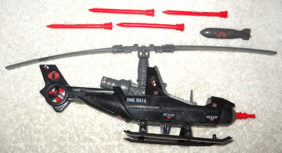 1983 GI Joe Cobra FANG - INCOMPLETE (NO engine cage) | eBay