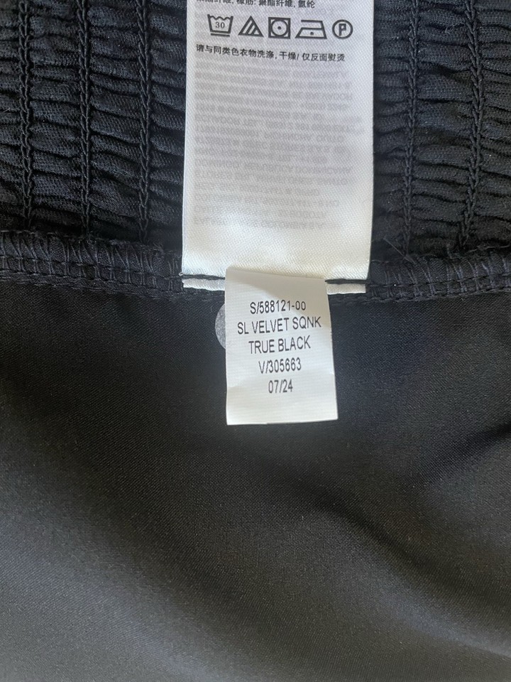 Gap NWT Large Tall Square Neckline Black Velvet Dressy Top Side Ruching ...