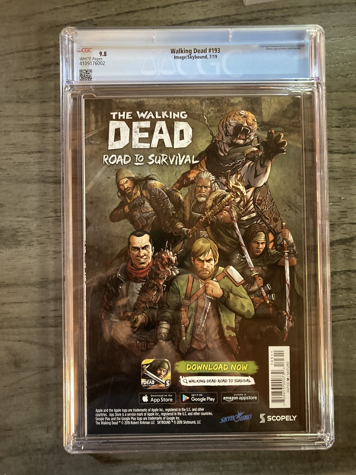 THE WALKING DEAD #193 FINAL ISSUE CGC 9.8 NM+ **RARE 1st Print** | eBay
