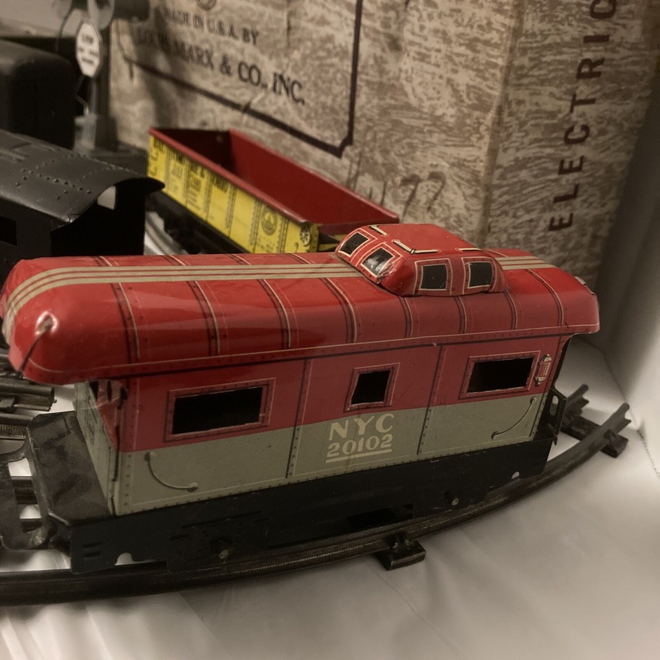 Vintage 1950’sMarx MarLines Stream Line Steam Type Electrical Train Set ...