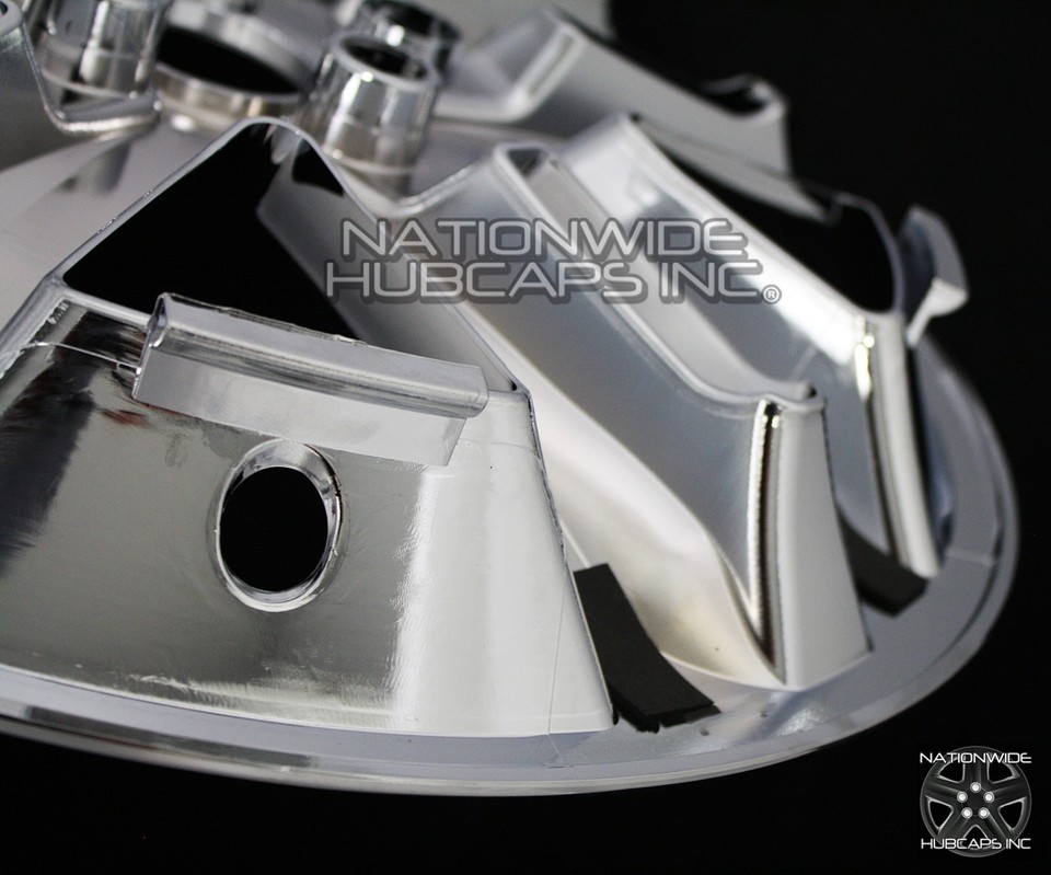 2011-2017 Ford Explorer 18" CHROME Alloy Wheel Skins Full Rim Covers ...