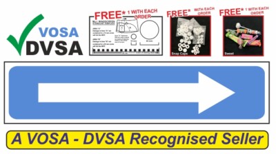 MOT MULTI DIRECTIONAL ARROW SIGN | MOT SIGNS | MOT SIGN | VOSA DVSA ...