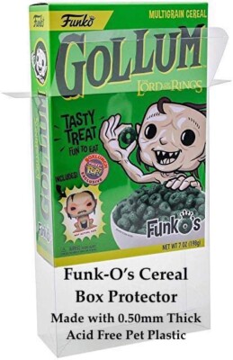 2 UV & SCRATCH RESISTANT 0.50mm Thick Box Protector FUNKO CEREAL Box ...