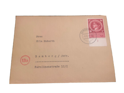 bamberg cover stamp 1944 germany ww2 | eBay