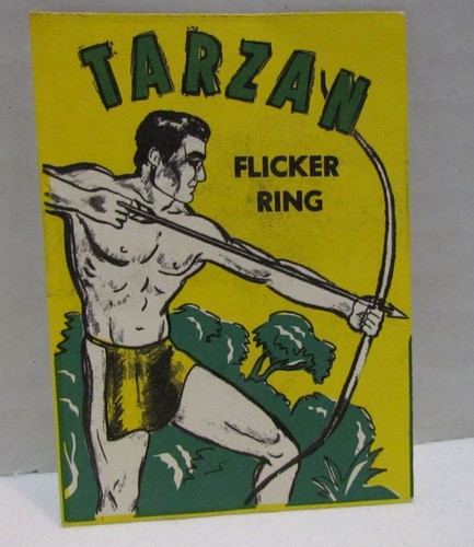 Tarzan Flicker Ring Vari-Vue Bubble Gum Machine Insert Paper | eBay