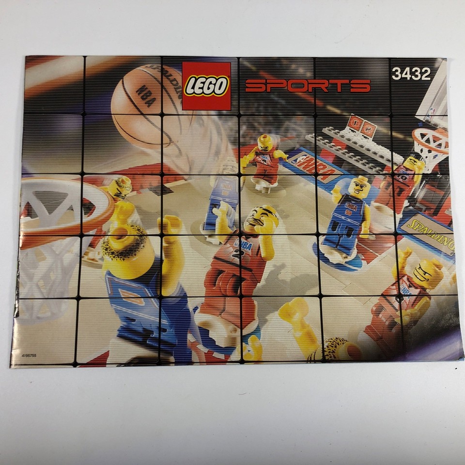 LEGO Sports: NBA Challenge (3432) Complete Set With Box Stickers ...