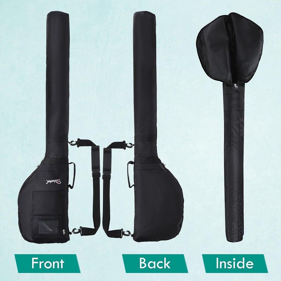 Golf Club Bag, Foldable Golf Carry Bag with Adjustable Sling Strap for ...