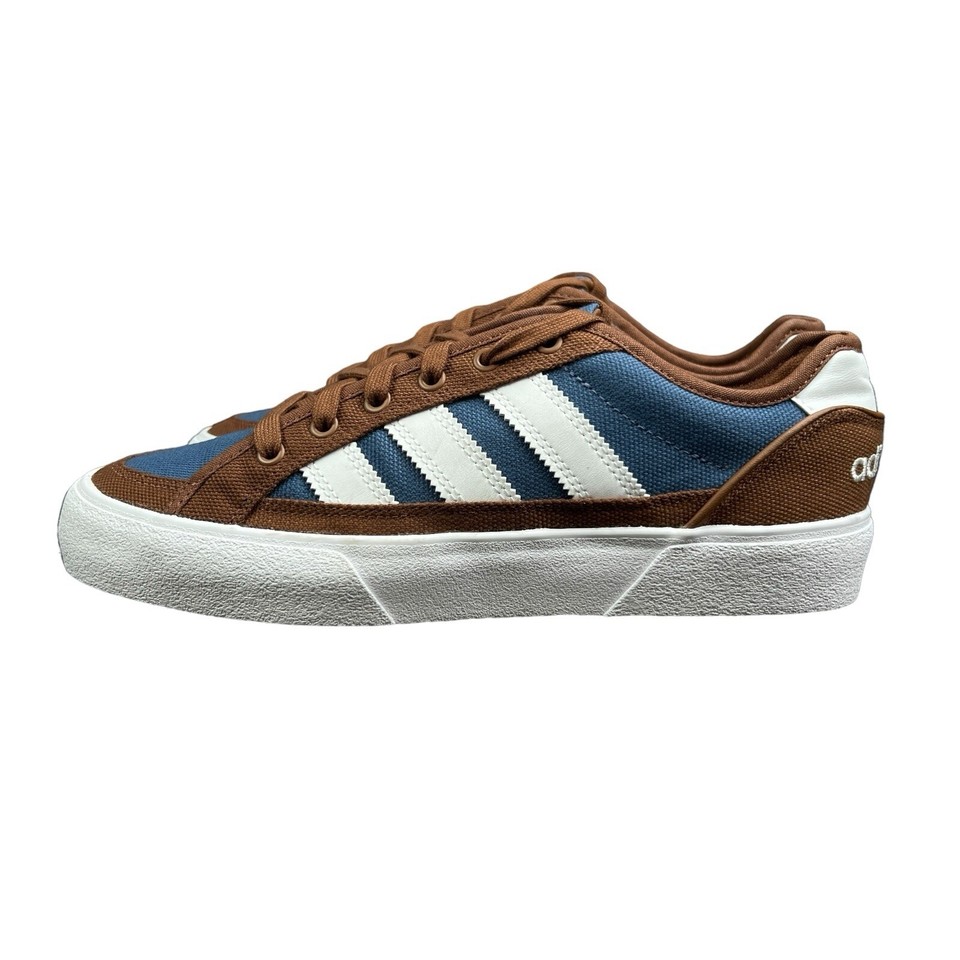 Adidas Court TNS Premiere Blue Brown White Shoes IG0049 Men's 8 | eBay