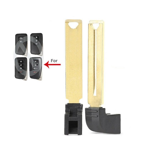 New Emergency Key Insert Uncut Blade High Security Replacement for ...
