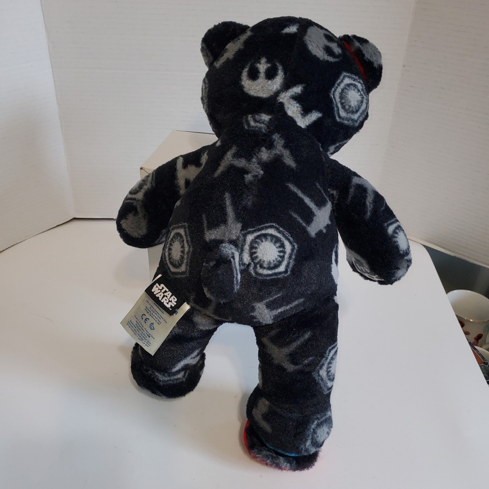 Build-A-Bear Star Wars Dark Light Side Teddy Bear Plush Animal Disney ...