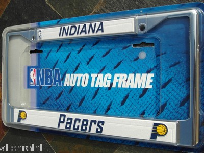 1 Indiana Pacers Chrome Auto License Plate Frame | eBay
