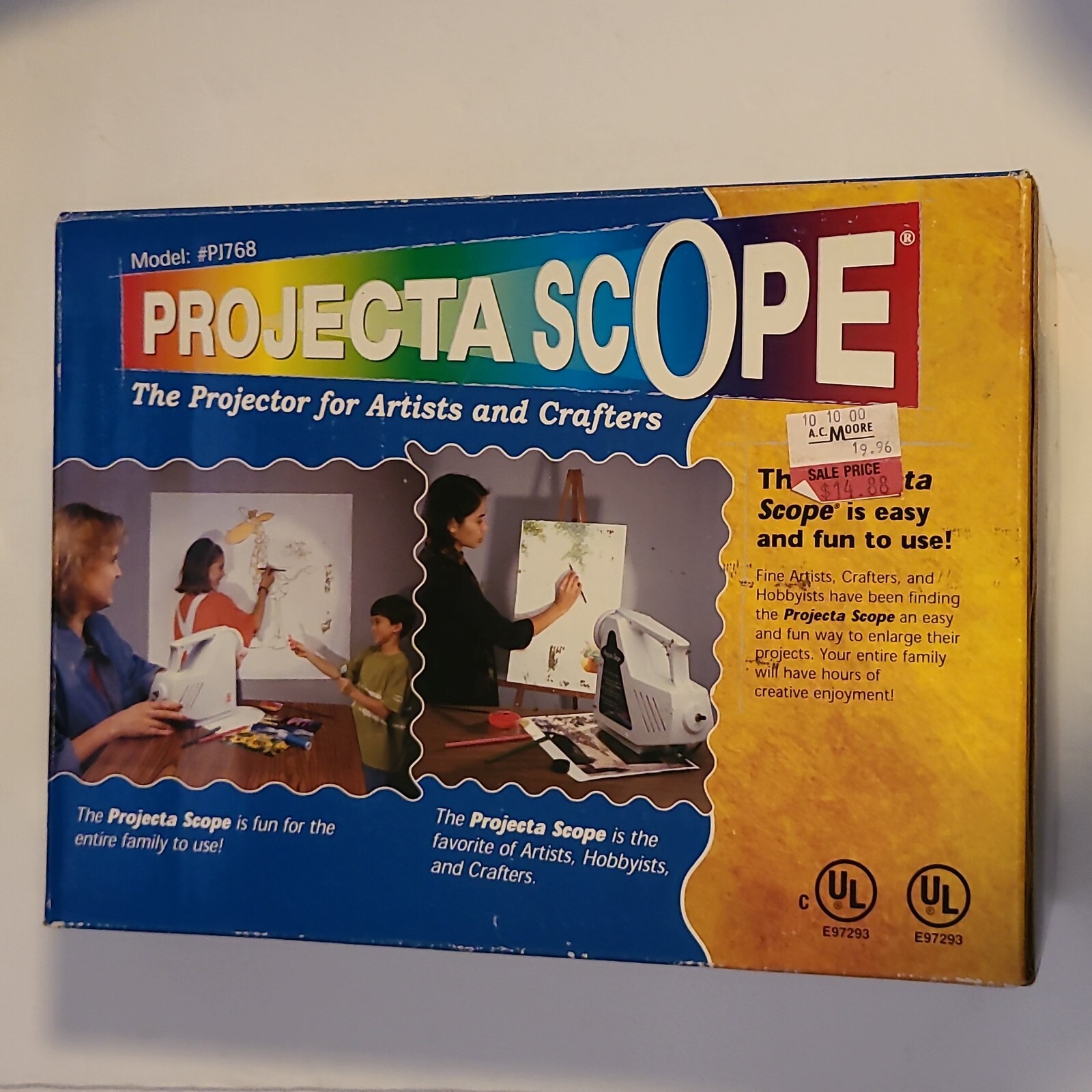 Projecta Scope The Projector for Artists and Crafters Apco White Tested ...