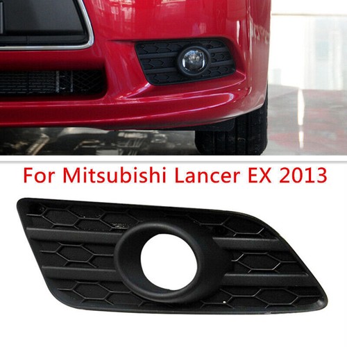 Left Black ABS Bumper Fog Lamp Cover Bezel For Mitsubishi Lancer EX ...