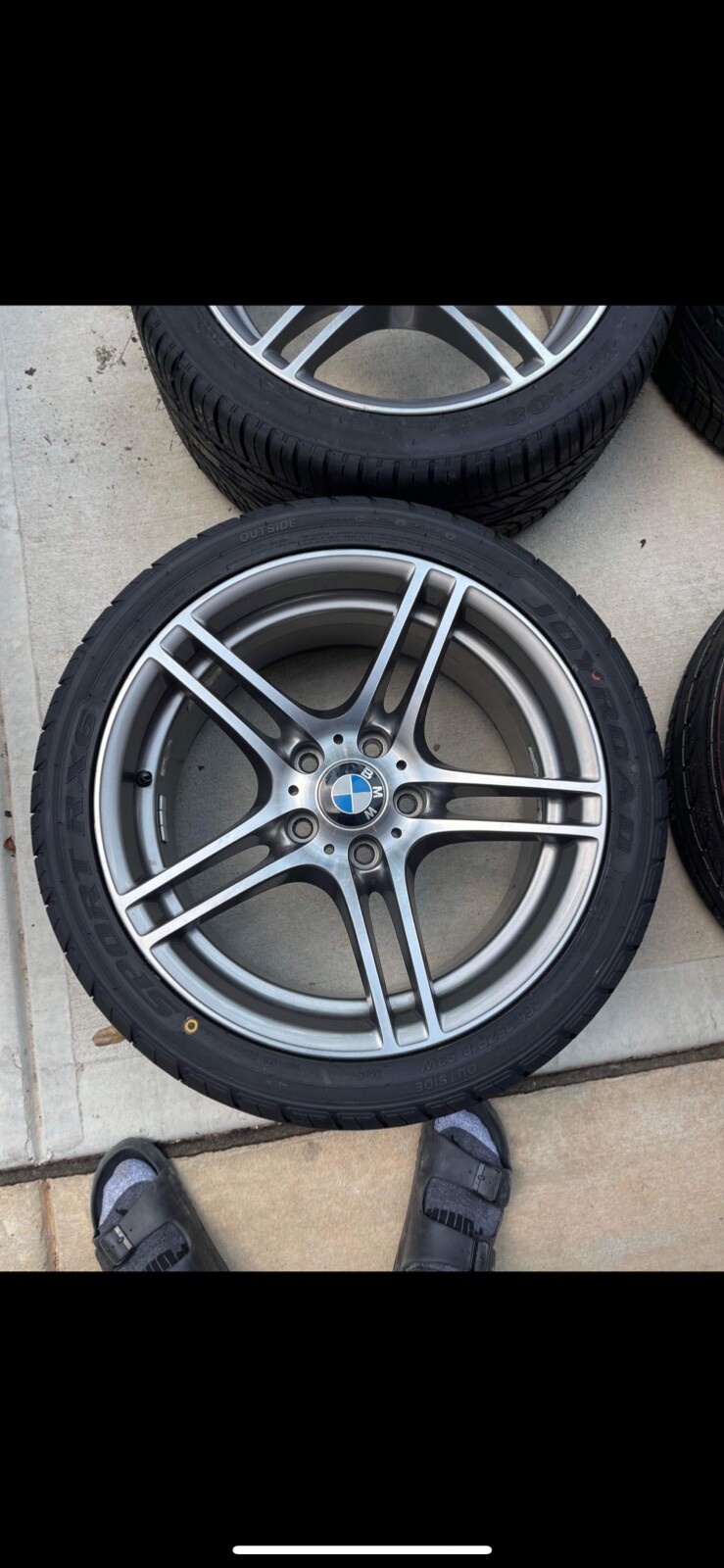 18" BMW Style 313 Wheels | 5x120 | 8.5" | OE | Quantity: 4