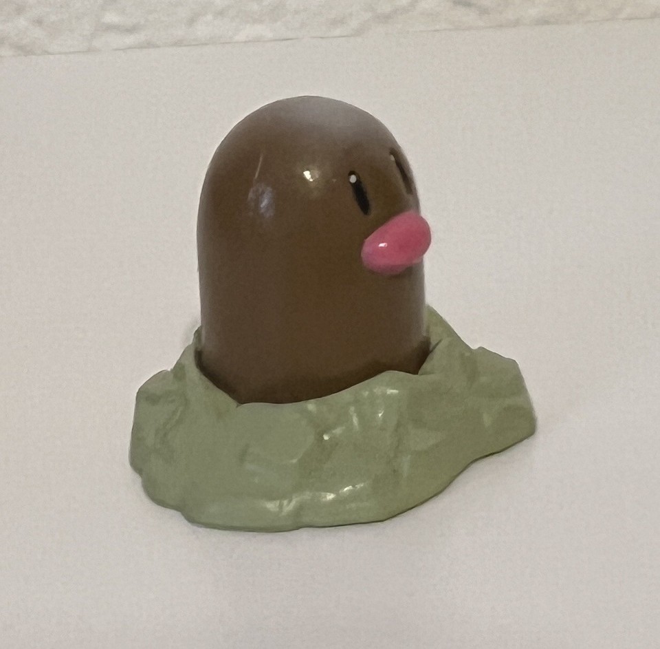 Diglett Tomy Nintendo Vintage Pokemon Mini Figure 1999 CGTSJ | eBay
