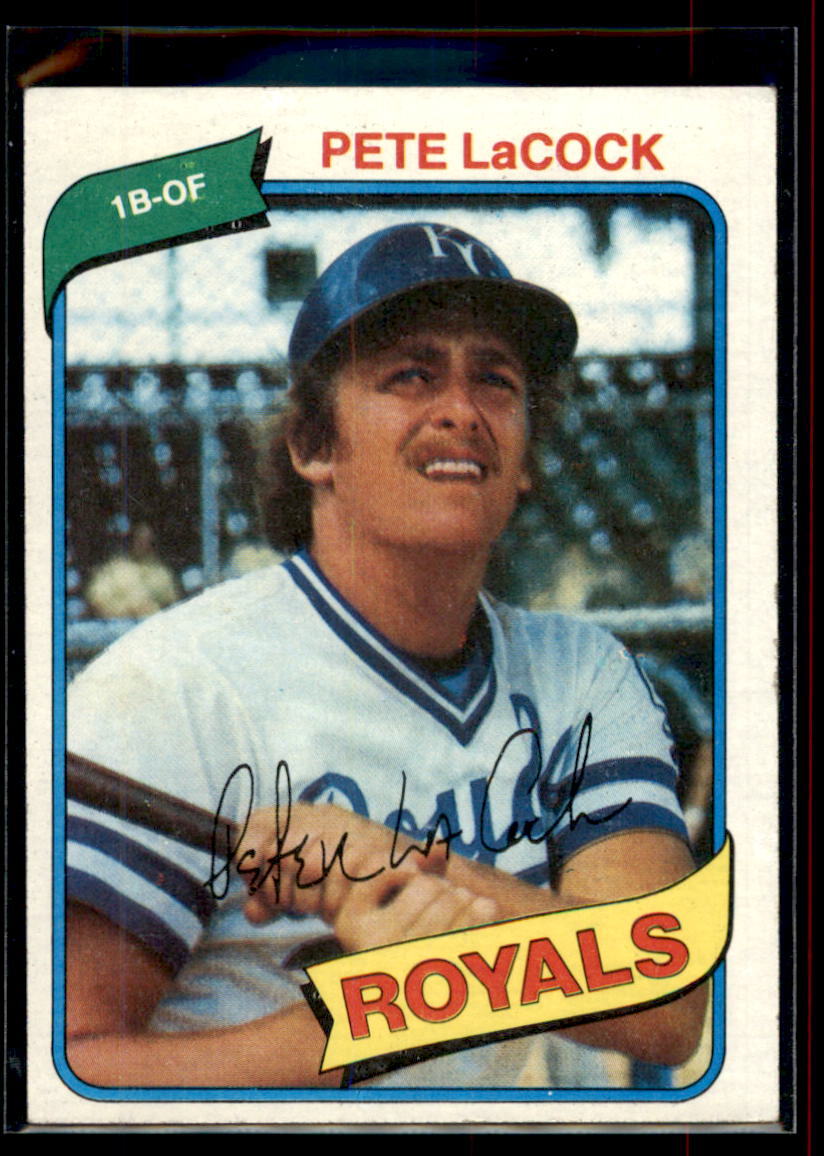1980 Topps Pete LaCock #389 Kansas City Royals | eBay