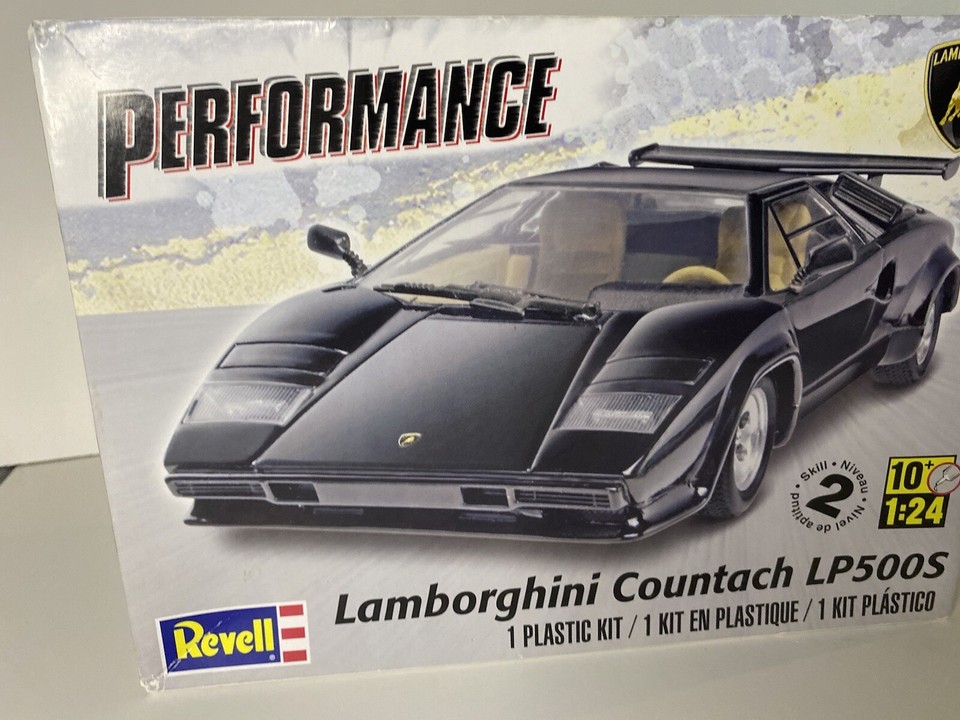 Revell Lamborghini Countach LP500S 1:24 Plastic Model Kit NEW! | eBay