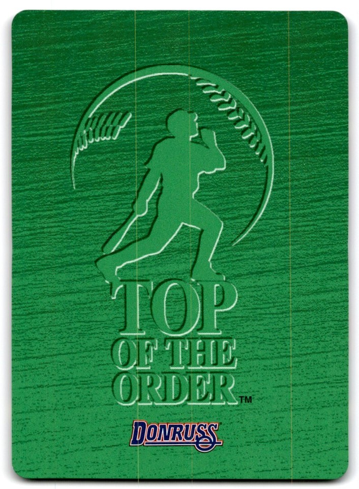 1995 Donruss Top of the Order Eric Plunk Cleveland Indians | eBay