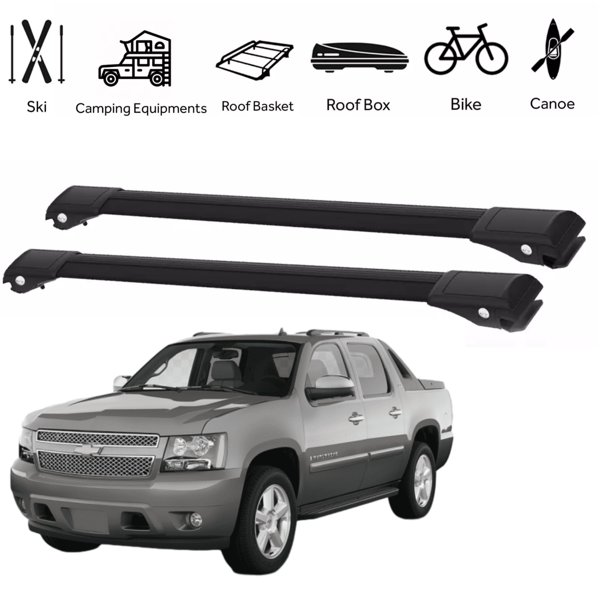 Chevrolet Avalanche Racks AVALANCHE! Featuring Our Bomber Roof Rack