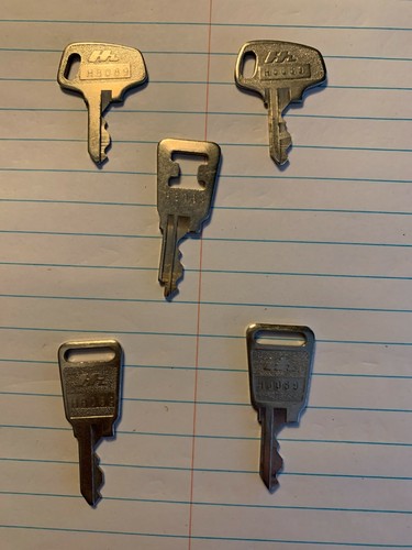 GENUINE HONDA FACTORY PRE-CUT MOTORCYCLE KEY NOS! Key code: H8089 | eBay