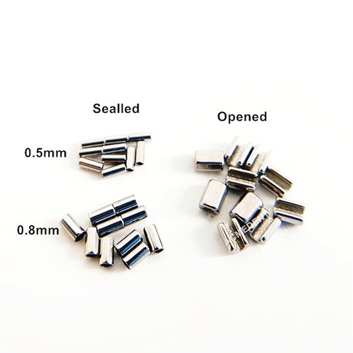 Dental Mini Stops Crimpable Stop Hooks Archwire Stopper Closed Open ...
