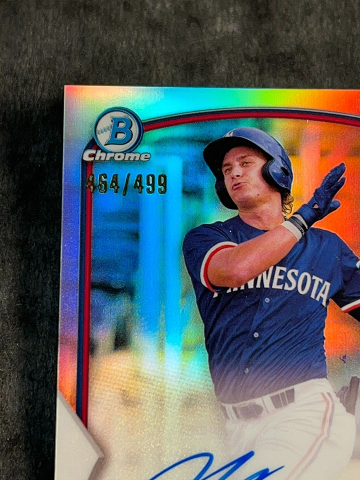 2023 Bowman Chrome REFRACTOR 1st PROSPECT ROOKIE AUTO Kyler Fedko 464/ ...