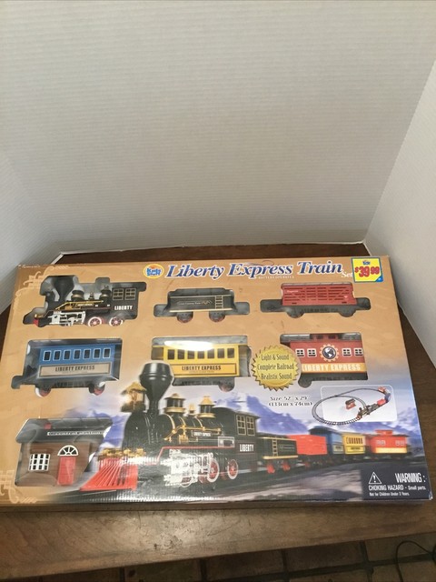 Liberty Express 7 Car Locomotive Electronic Train Set Kids Stuff Excite ...