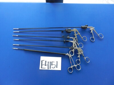 E4151 V. Mueller EndoPlus Davis & Geck Lot of 6 Laparoscopic ...