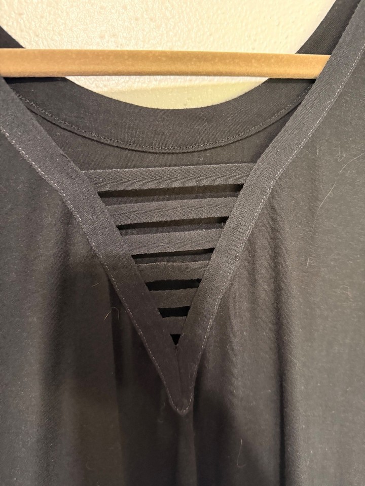 Hard Rock Tank Top Black With Hard Rock Rivera Maya Cut out Back XL | eBay