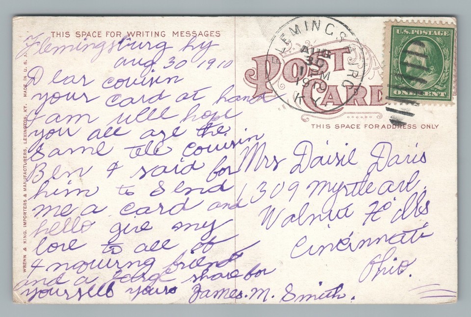 South Fork Ferry BURNSIDE Kentucky—Rare Pulaski County KY River ...