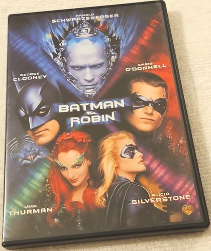 BATMAN & ROBIN DVD Arnold Schwarzenegger , George Clooney , Alicia ...