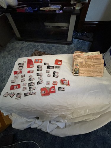 Vintage GI Joe File Cards Lot of 45 W Proof Of Purchase Flag Points ...