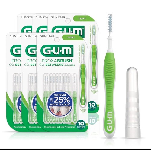 872FC6 Proxabrush Go-Betweens Interdental Brushes, Tight, 10 Count ...