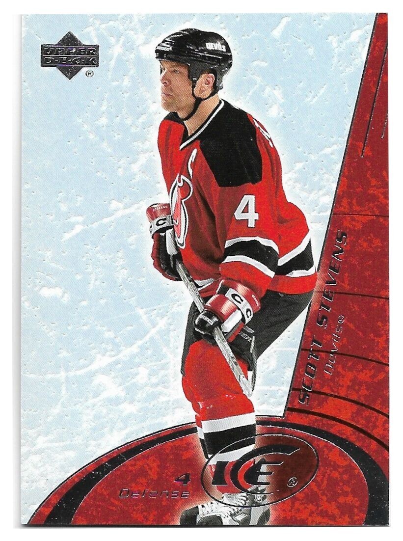 #53 Scott Stevens 2003-04 Upper Deck Ice Base Set Hockey Card NM-Mint ...