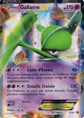 GALLAME EX 170PV XY45 PROMO JUMBO (GRANDE CARTE) - NEUF - CARTE POKEMON ...