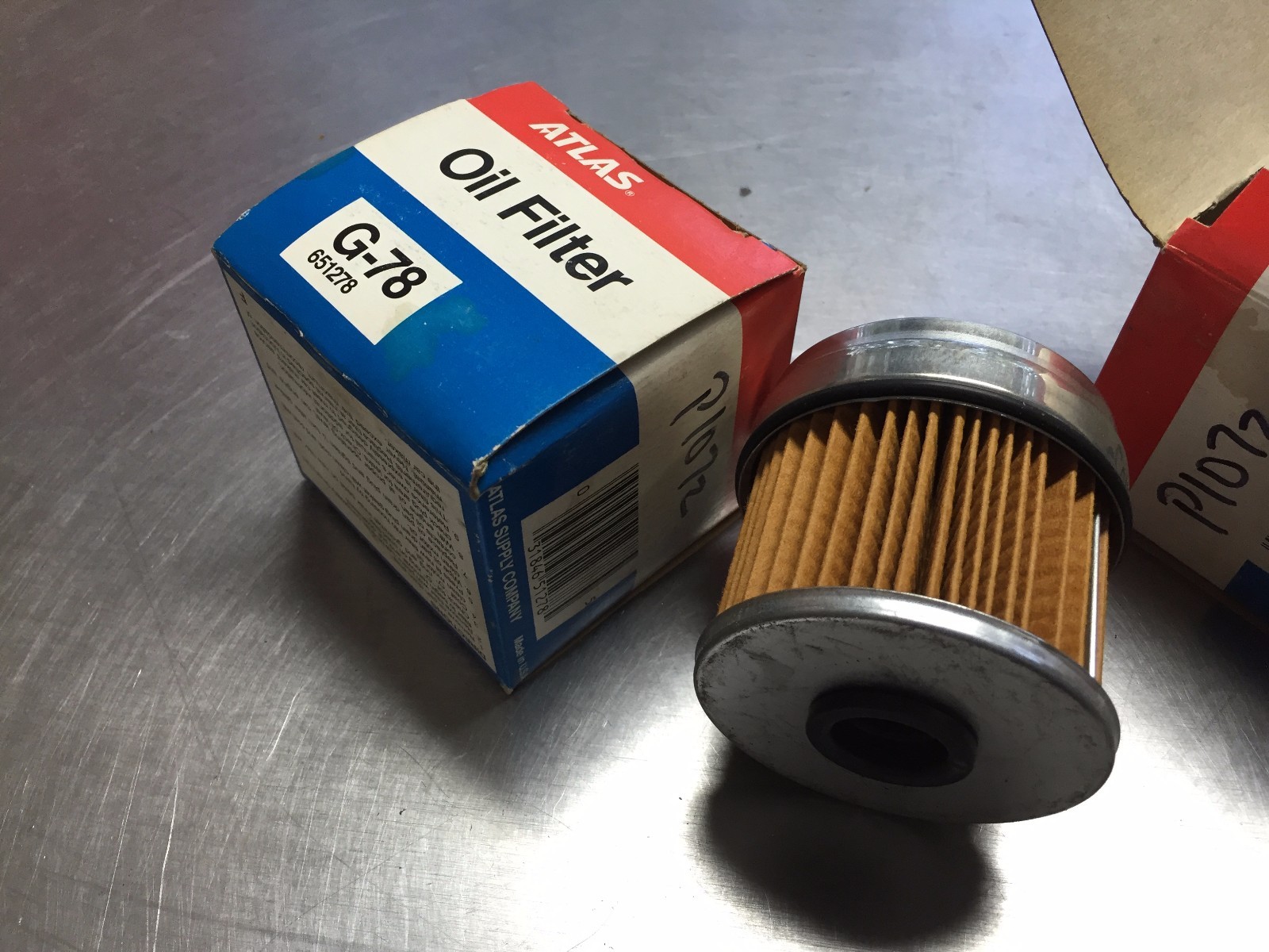 G78 Atlas Oil Filters P1072 , 651278, PF1072 QTY of 3 FILTERS | eBay
