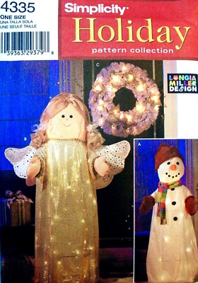 Vtg Christmas Craft Sewing Pattern ~ UC ~ U Pick! | eBay