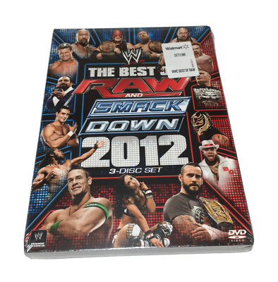 WWE: The Best of Raw and Smackdown 2012 (DVD, 2013, 3-Disc Set ...